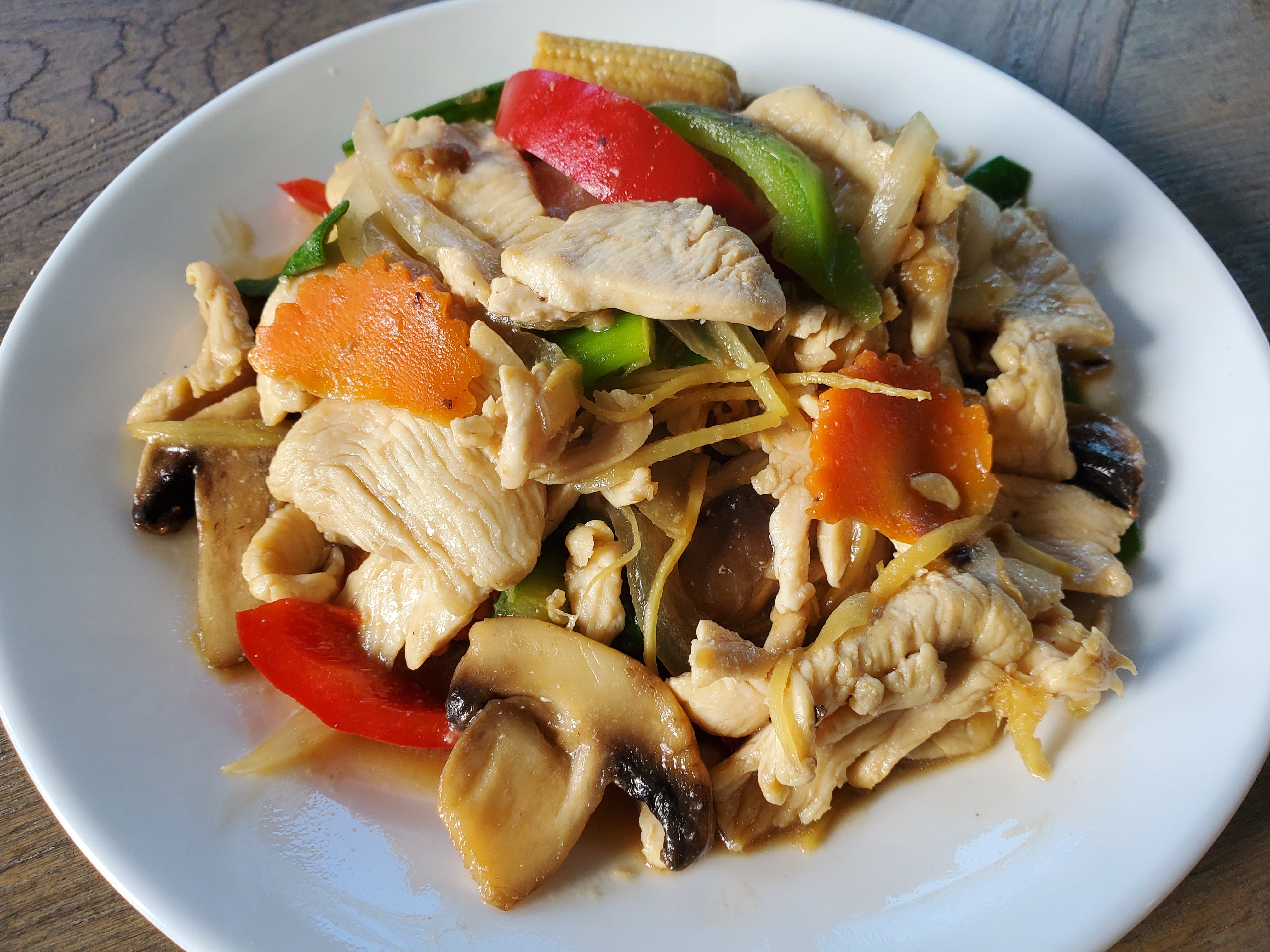 Pad Ginger